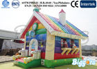 Mini Funny Bouncy House Castle For kids / Happy Inflatable bouncer For Birthday Party