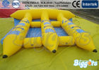 Crazy Inflatable Water Game Banana Boat Flyfish Surfing on Beach