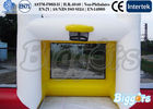 Cartoon Inflatable Sports Games Soccer Court and Basketball Field