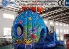 Finding Nemo Inflatable Combo / Jumping Bounce Houses With Blue