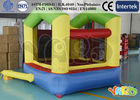 Backyard Nylon Oxford Inflatable Bounce House Orange With Dual Slide