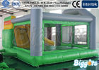 Indoor Commercial Inflatable Bouncers Jungle , Funny Kids Combo Games
