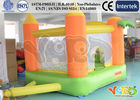 Residential Inflatable Bounce House , Polyester Animal World Bouncy Castle