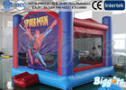 Spiderman Bouncy House Castle , Custom Inflatable Jumping Castle Rental