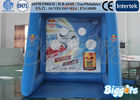 Large Indoor Inflatable Zorb Ball , White Waterproof Football Games Rental