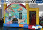Commercial Inflatable Bouncy Castle With Slide Winnie And Junping Tiger