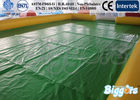Children Garden Inflatable Sport Games Soap Soccer Field with Vinyl / Tarpaulin