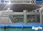 House Inflatable Combo Slide Custom Tarpaulin Antiquated Castle Bounce