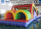 Waterproof Adults Inflatable Obstacle Course PVC Slide for Rental , 12 Mater Length