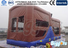 Fun Train Bounce House Inflatable Combo / Kids Jumping Castle Party Game