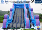 18oz PVC Outdoor Playgound Kids Inflatable Slide , Water-proof / Puncture-proof