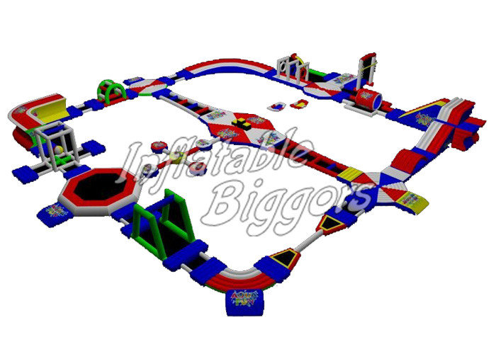 Promotion Sea Inflatable Water Park Custom Brazil , 1000lbs - 5000lbs