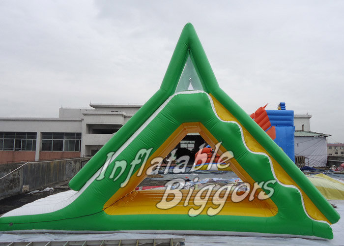 Residential Lake Kids Inflatable Water Game Leadless With Powerful Blower