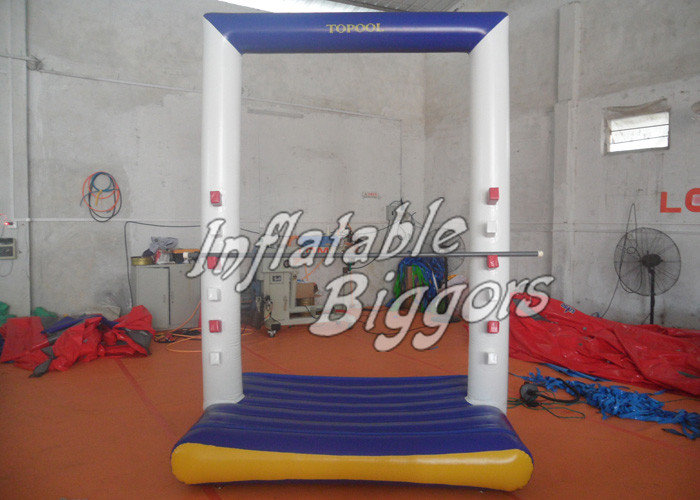 Inflatable high jump water game, inflatable water toys, high jumper inflatable games