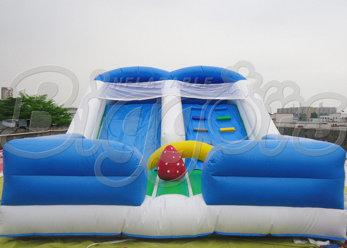 Commercial Kids Inflatable Slides With Dry Slides For Outdoor Playground
