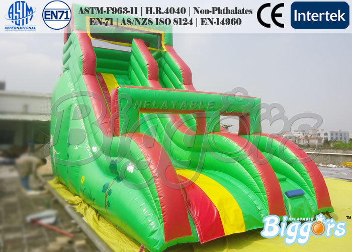 Giant Kids Inflatable Slides Commercial Rental Business Inflatable Bouncy Slide With PVC