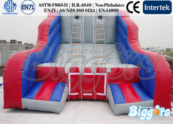 PVC Tarpaulin Inflatable Sports Games Climbing Ladder Climbing Wall