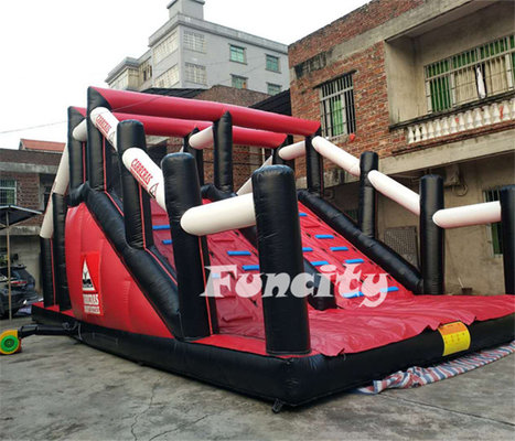 OEM / ODM Inflatable 5k Obstacle Course With PVC Tarpaulin Material
