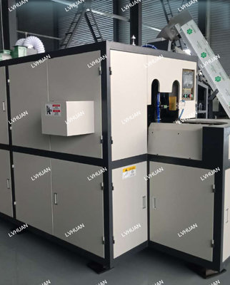 Hand Feeding Stretch Blow Molding Machine For Plastic Bottles 4.2×1.75×2.0m
