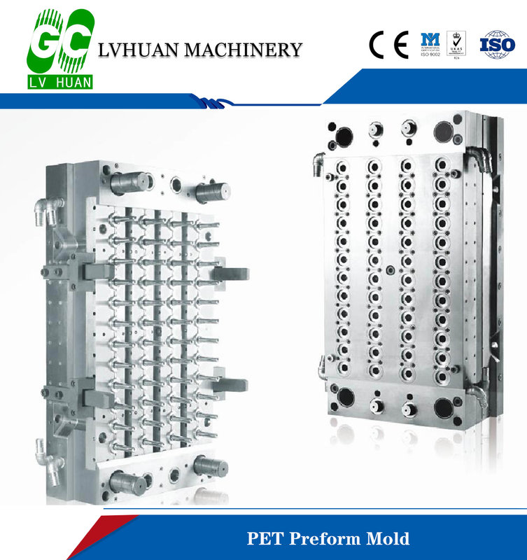 48 Cavity PET Preform Mould Valve Gated Type Without Tail Reduce Labor Force
