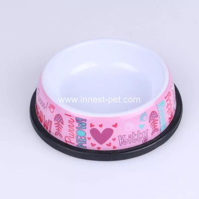 melamine bowl for small dogs, cute dog feeder