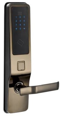 Golden zinc alloy hotel doors manufacturer with hotel card keys