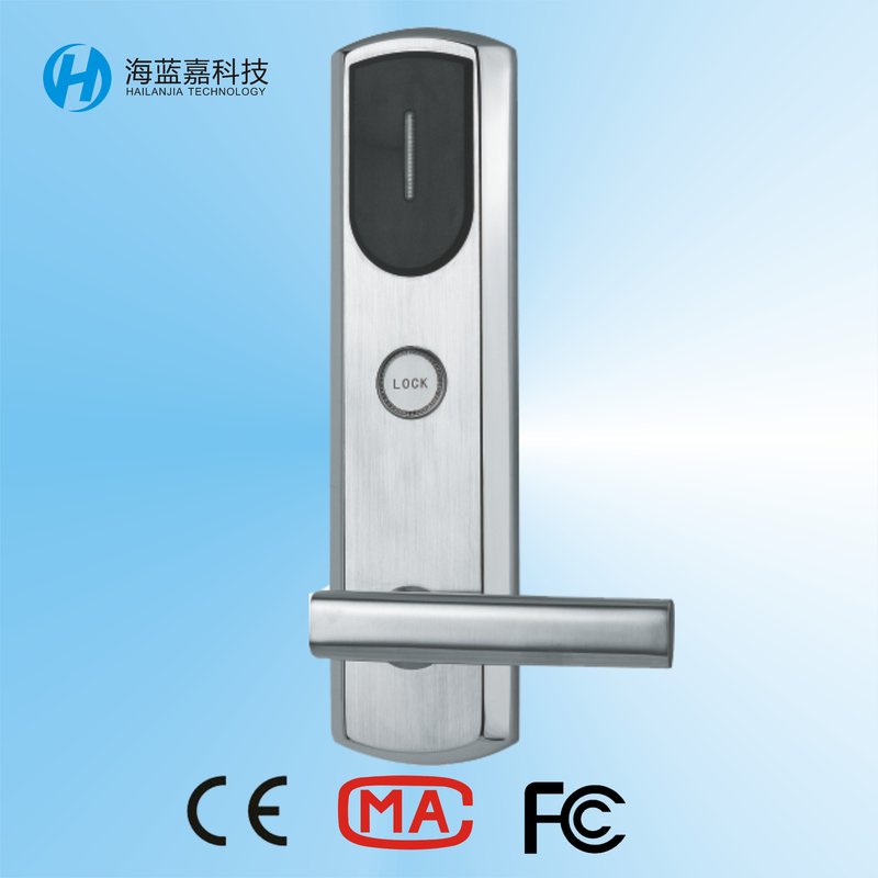 Top-grade 304 all stainless steel hotel room security door locks