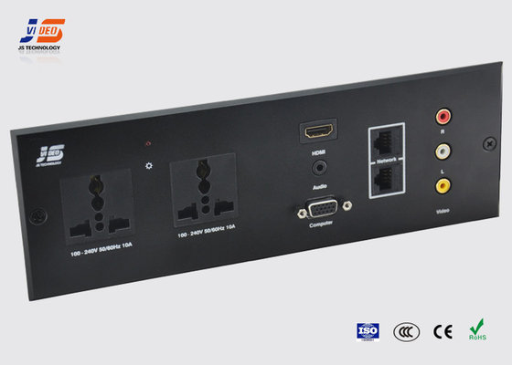 Hdmi Vga Usb &amp; Audio Universal Power Socket Interconnection Box