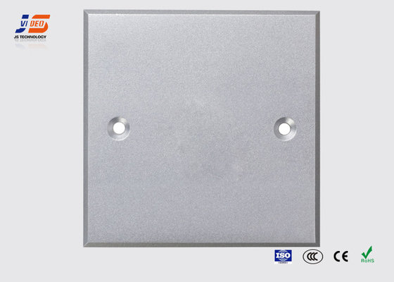 Blank Face AV Wall Plates in 86 * 86mm With Brushed / Sand Blast