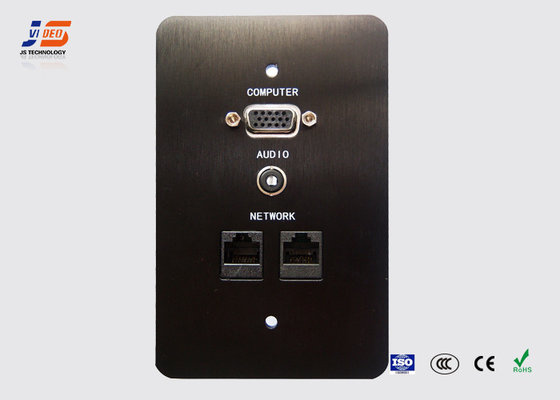 Multi Media Wall Plate , Audio Video System with RoHS Certificates