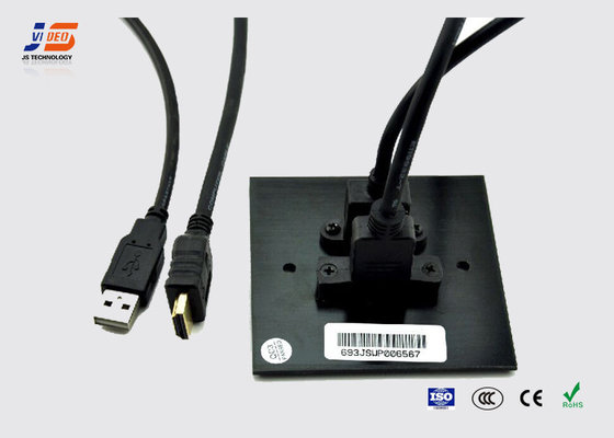 86 X 86Mm Panel Flush Mount Multimedia Socket Outlet For Office