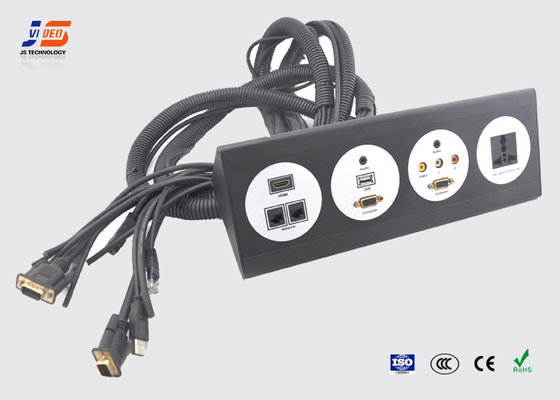 USB Plug Desk Power And Data Outlets Table Mounted Electric Socket