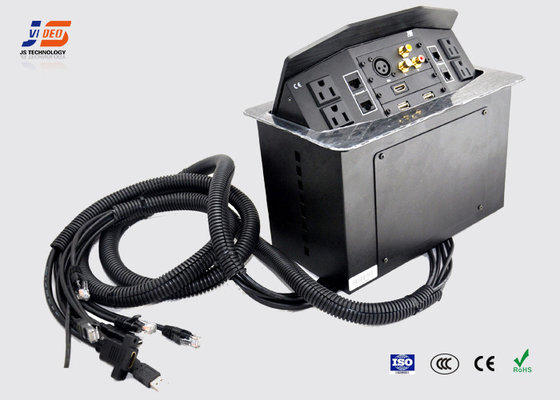Multifunction Tabletop Connection Box 100V-240V AC Power And Audio Video
