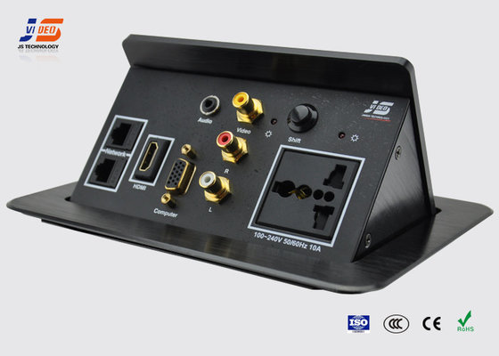 Multifunctional AU Standard Tabletop Interconnect Box AC Power RJ45 Audio Video