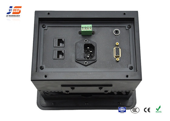 VGA RCA Tabletop Interconnect Box RJ45 Faceplate Cable Connect Box