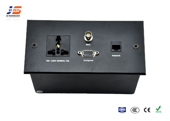 Cable Organizer Box Multimedia Connection Box , RJ45 BNC VGA Socket