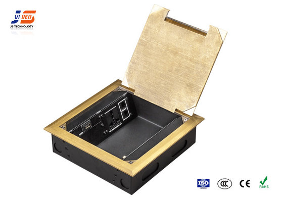 Power And Data Video Interface Multimedia Connection Box Changeable Modules