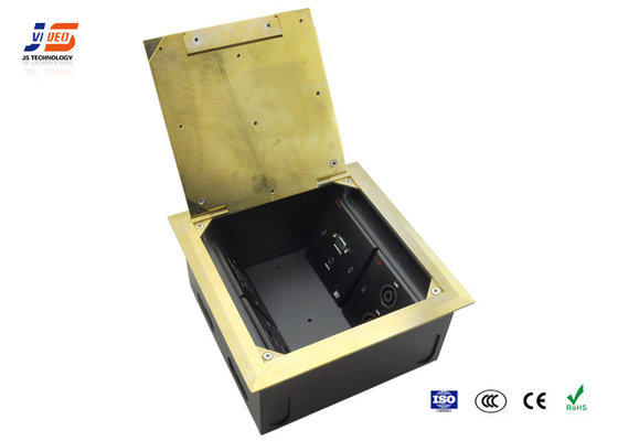 Power And Data Video Interface Multimedia Connection Box Changeable Modules