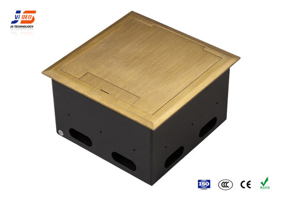 Power And Data Video Interface Multimedia Connection Box Changeable Modules