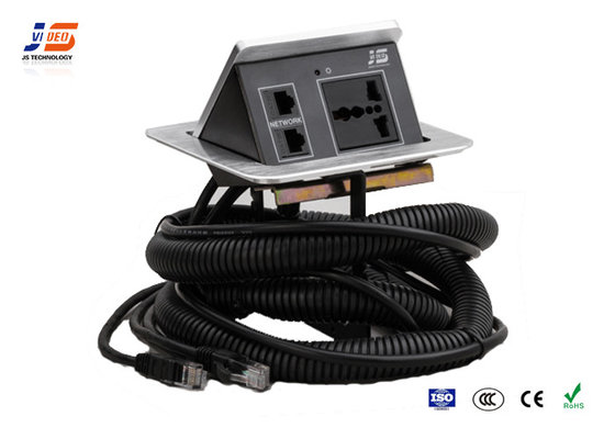 Tabletop Multimedia Pop Up Socket HDMI RJ45 USB VGA Configurations
