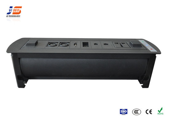 Stylish Motorized Tabletop Sockets Outlet AV Desktop Socket With USB VGA