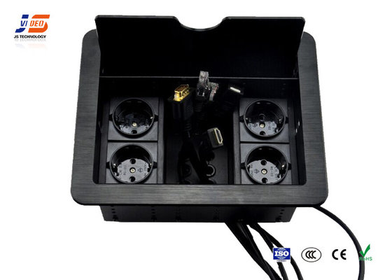 Office Furniture Desk Cable Outlet , Socket Manufacturer Power Data