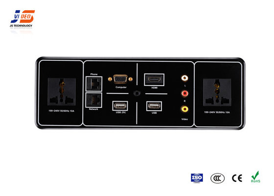 HDMI VGA RJ45 Flush Mounted Outlet