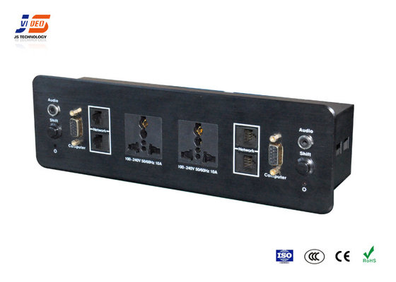 Power Table Desk Plug , Flush Mount Plug Outlet Table Top Usb Media