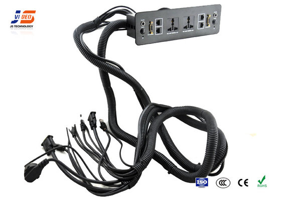 Cable Connection Box  Flush Mounted Outlet , Conference Table Power Outlet