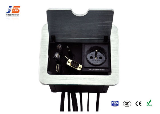 Audio System Desk Cable Outlet HDMI Tabletop Socket For Conference