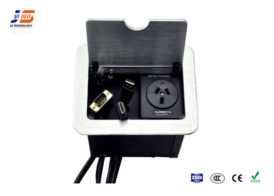 Audio System Desk Cable Outlet HDMI Tabletop Socket For Conference