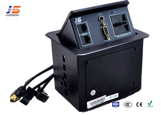 Tabletop Interconnect Box Power RJ45 , Power And Data Outlet Module CCC CE
