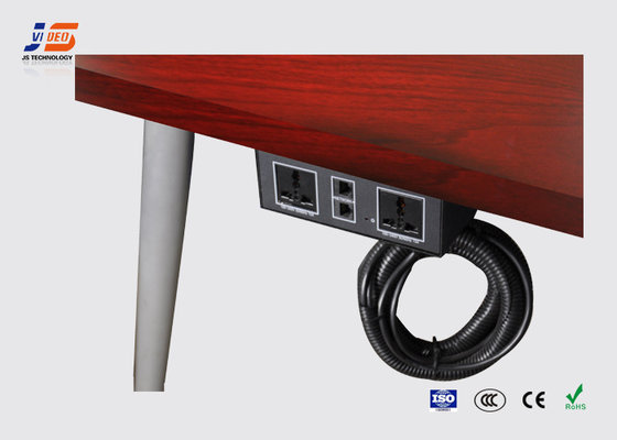 Under Table AV Conference Table Connection Box With RJ45 VGA Audio