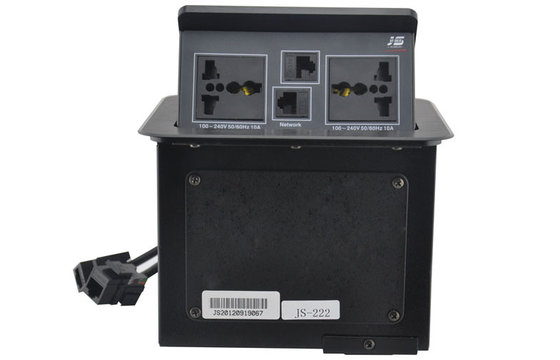 Tabletop Interconnect Box , Conference Table Cable Management